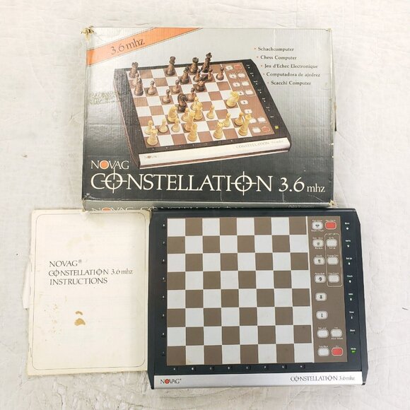 Novag | Games | Novag Electronic Chess Computer Constellation 36 Mhz W ...